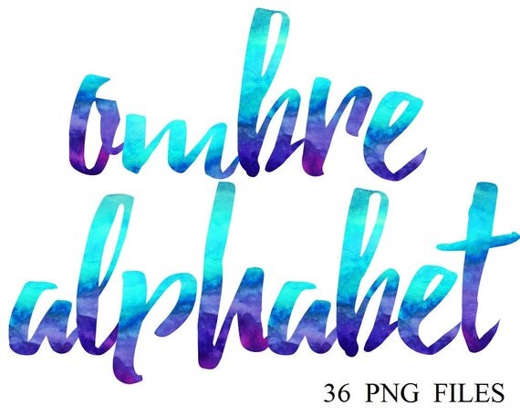 buy-3-for-9-usd-ombre-alphabet-clip-art-watercolor
