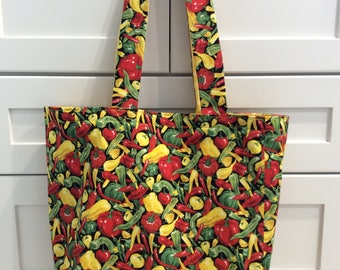 Vegetable tote bag | Etsy