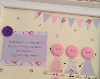 Unique friend picture frame related items | Etsy