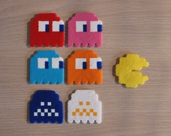 Pacman pixel art | Etsy