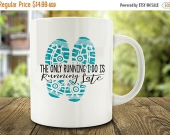 Funny running mug | Etsy