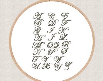Cross stitch font | Etsy