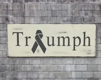 Cancer survivor sign | Etsy