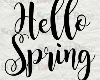 Spring svg | Etsy