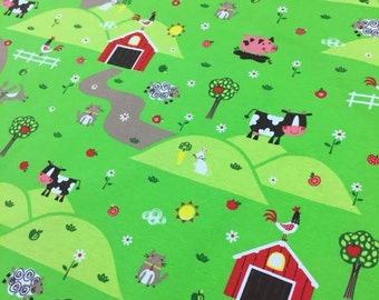 Farm fabric | Etsy