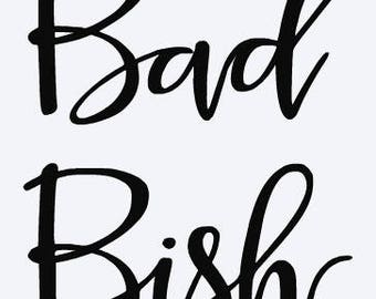 Bad bitch shirt | Etsy