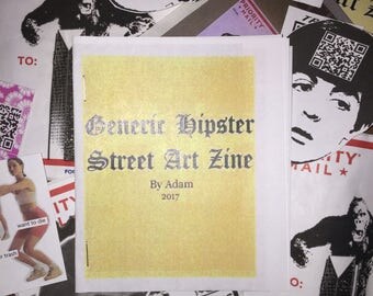 Graffiti zine | Etsy