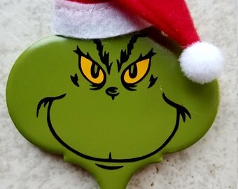Grinch ornament | Etsy