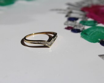 Vintage diamond ring | Etsy