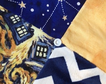 Tardis quilt | Etsy