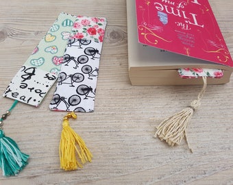 Bookmark with tassel | Etsy