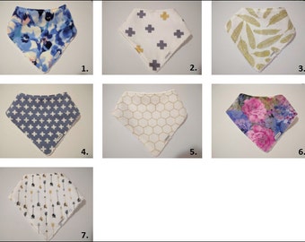 Items similar to Baby Bib Pattern (bandana bibs, drool bibs) on Etsy
