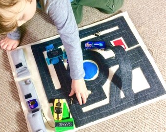 Toy car mat | Etsy