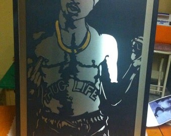 Tupac art | Etsy