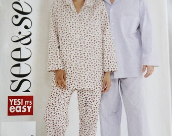 Pajama pattern | Etsy