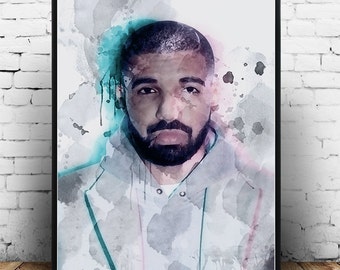 drake poster – Etsy