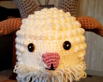 Crochet goat | Etsy