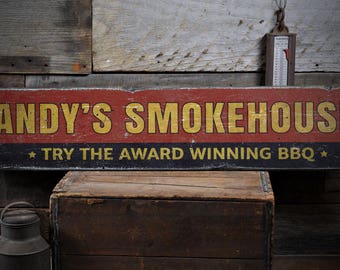 Smokehouse sign | Etsy