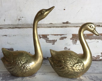 Metal art geese | Etsy