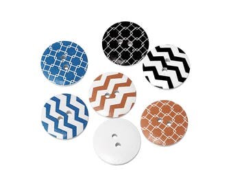 Chevron buttons | Etsy