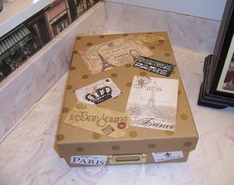 Paris decorBeach by JulieannasCreations on Etsy