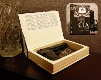 Hollow Books and Hollow Book Safes with Flasks by SecretSafeBooks