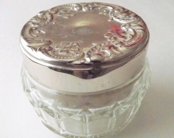 Unique powder puff jar related items | Etsy