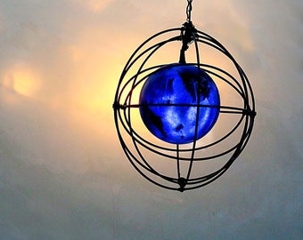 Hanging solar system | Etsy