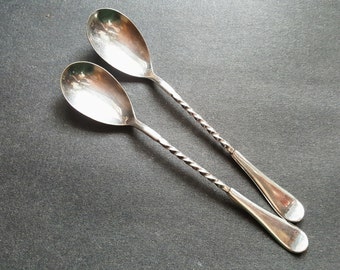 Twisted handle spoon | Etsy