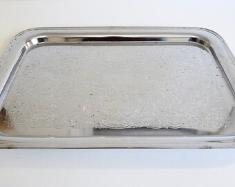 Metal serving tray | Etsy