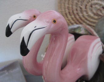 Ceramic flamingo | Etsy