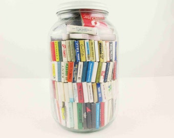 Jar of matches | Etsy