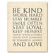 Be kind work hard stay humble smile often by SusanNewberryDesigns