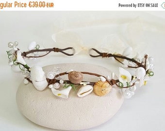 Seashell headpiece | Etsy