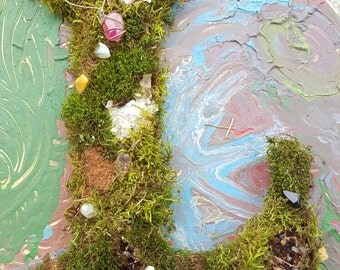 Moss letters | Etsy
