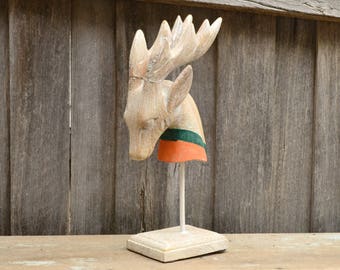 Deer bust | Etsy