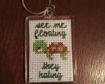 Turtle cross stitch | Etsy