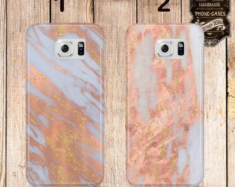 Rose gold phone case | Etsy