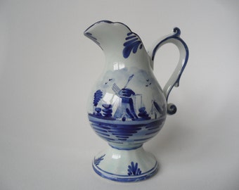 Delft blue creamer | Etsy