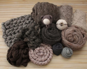 Organic handmade photography props by KhristinesKreations on Etsy