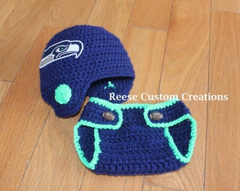 Crochet seahawks | Etsy