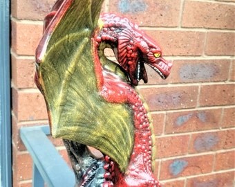 Dragon figurine | Etsy