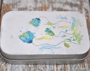 Watercolor tin | Etsy