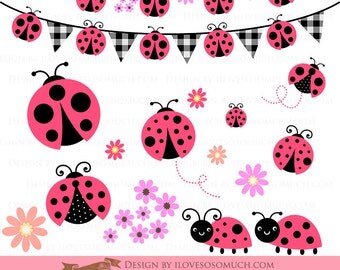 Love bug clipart | Etsy