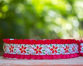 Unique ruffle dog collar related items | Etsy