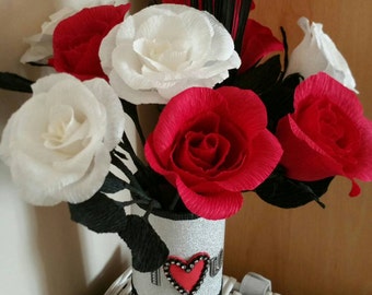 Chanel paper flowers | Etsy