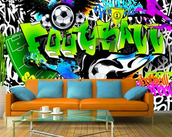 Graffiti football | Etsy