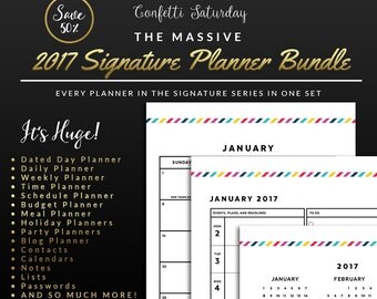 Printable Planners // First Day of School // by ConfettiSaturday