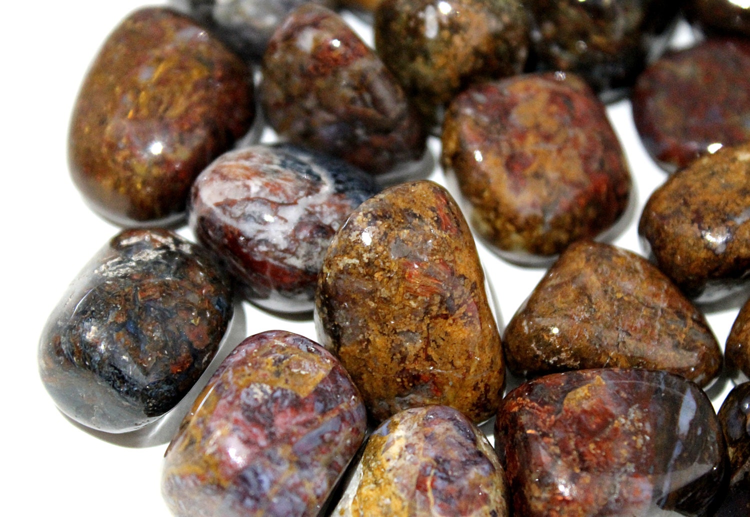 Pietersite Tumbled Crystal Pietersite Stone Tempest Stone