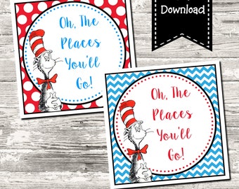 Dr seuss thank you | Etsy